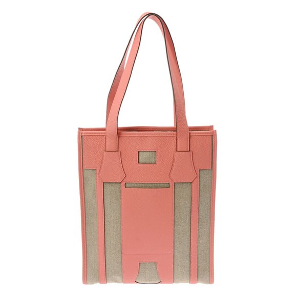 Hermes | Bags | Hermes Hermes Petite H Tote Bag Rose Candy Womens ...